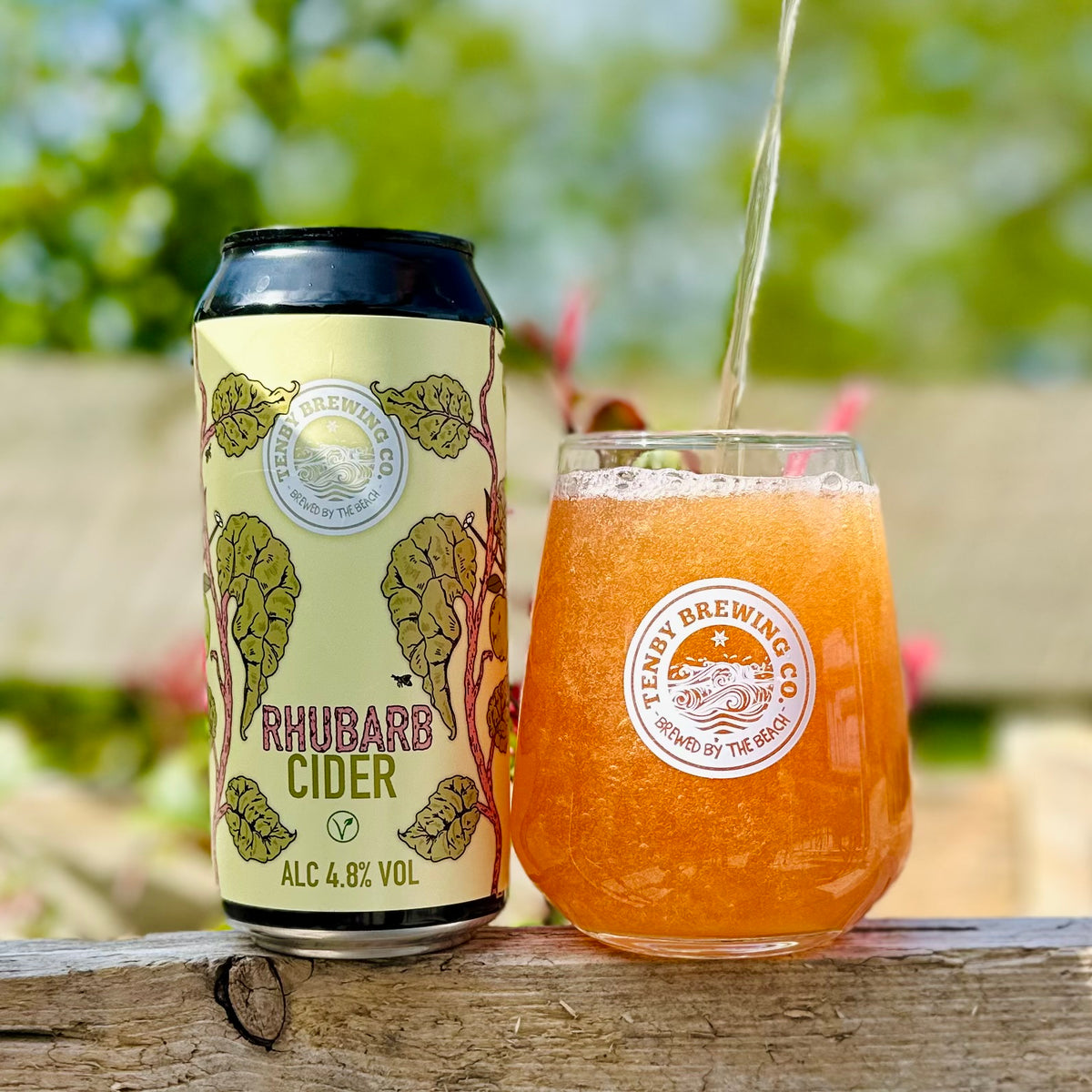 NEW Rhubarb Cider - 4.8% Vol – Tenby Brewing Co