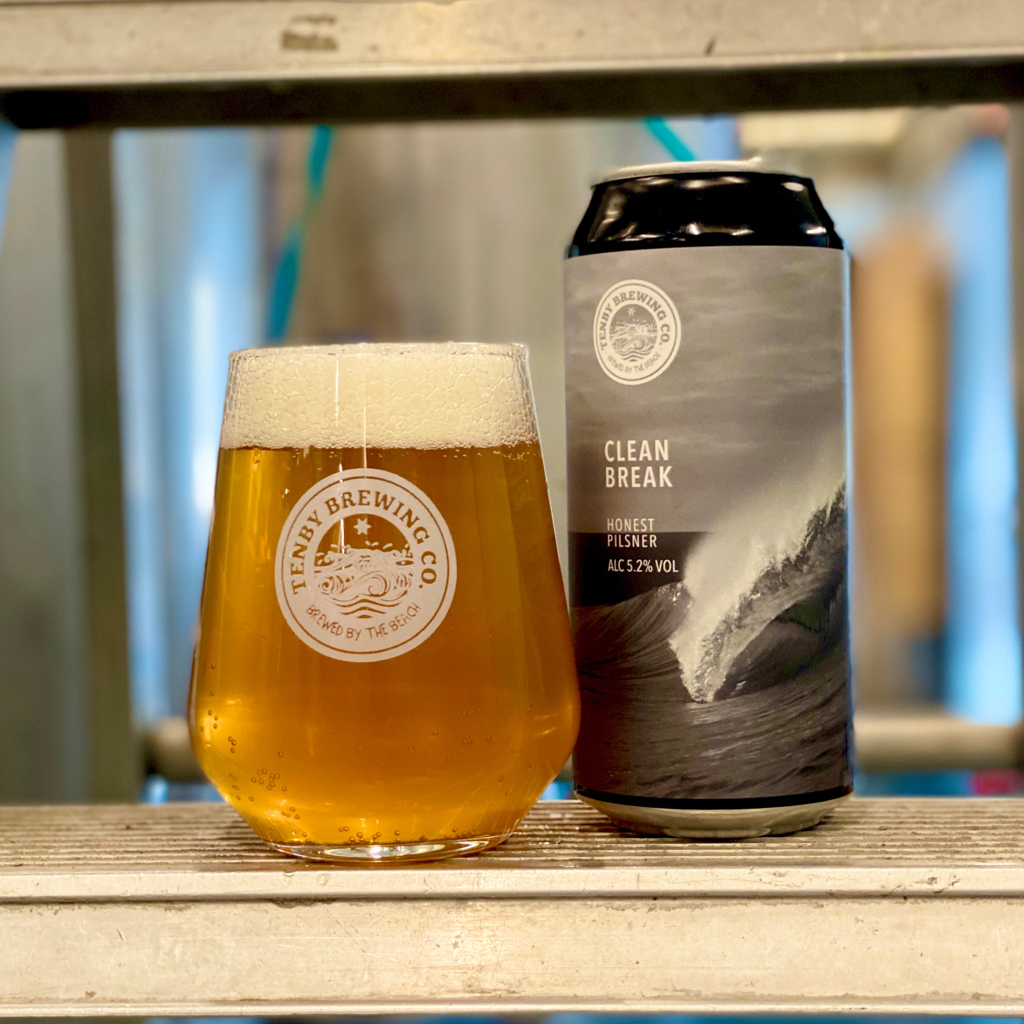 Clean break (Alc 5.2% Vol) – Tenby Brewing Co